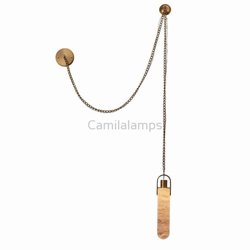 Alabaster Flint 1 Light LED Multi-Drop Pendant - Camilalamps